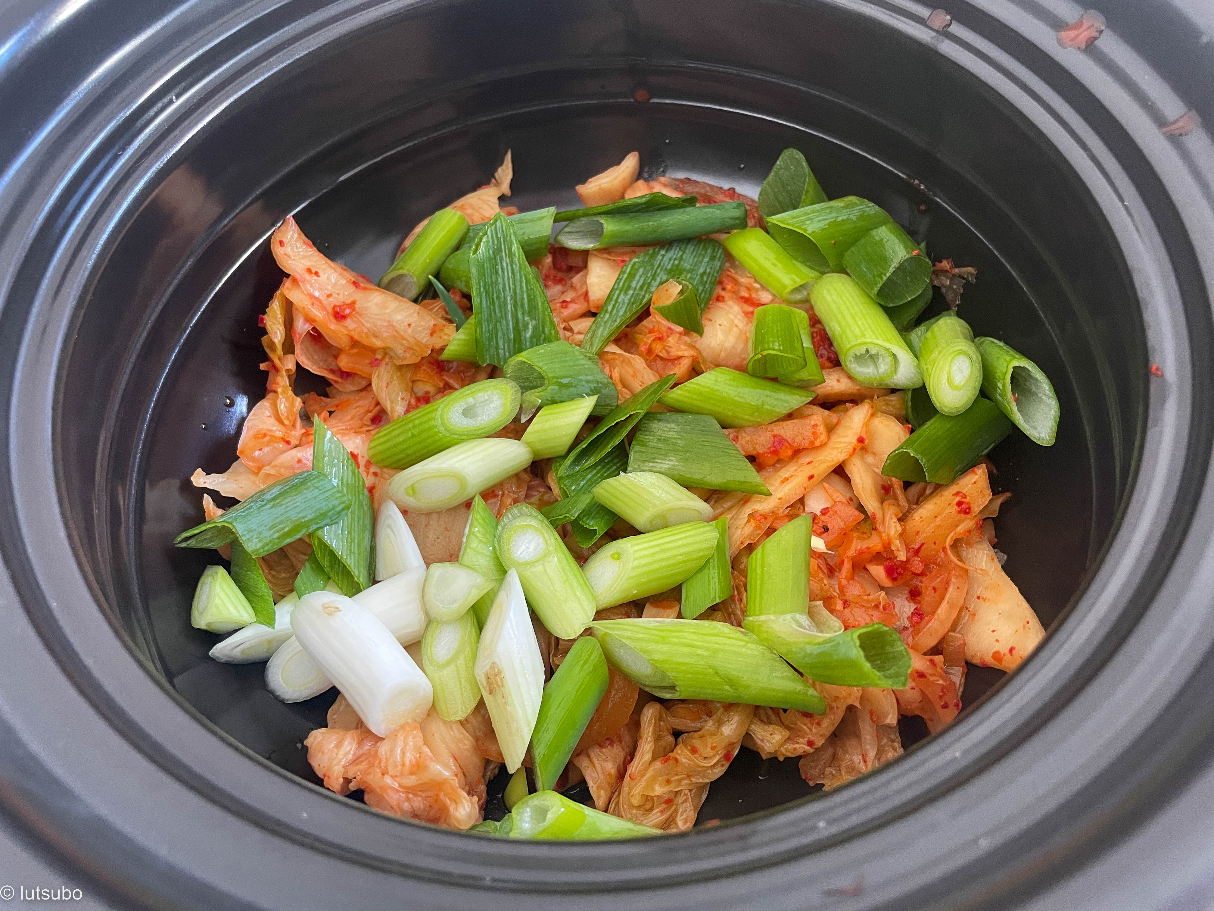 La joie - Kimchi-jjigae (ragoût de kimchi) - Lutsubo